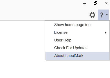 How to View Your LabelMark 6 License ID Version Information | Brady Support