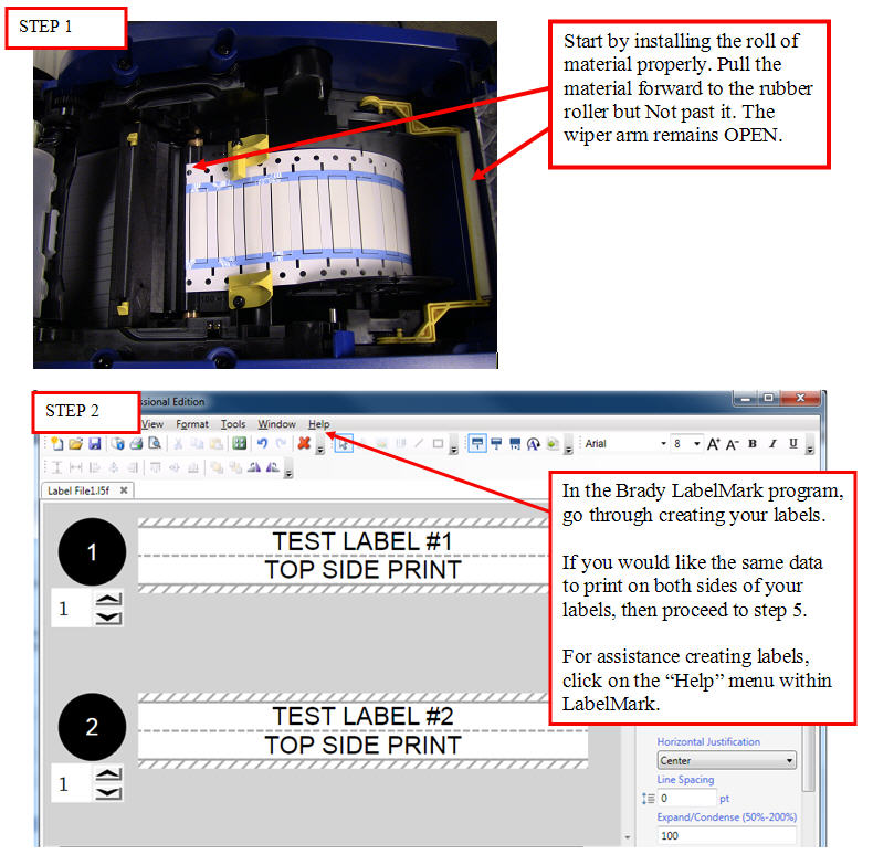 How to Use Double-Sided Sleeve Material with BBP33 in LabelMark 5 ...