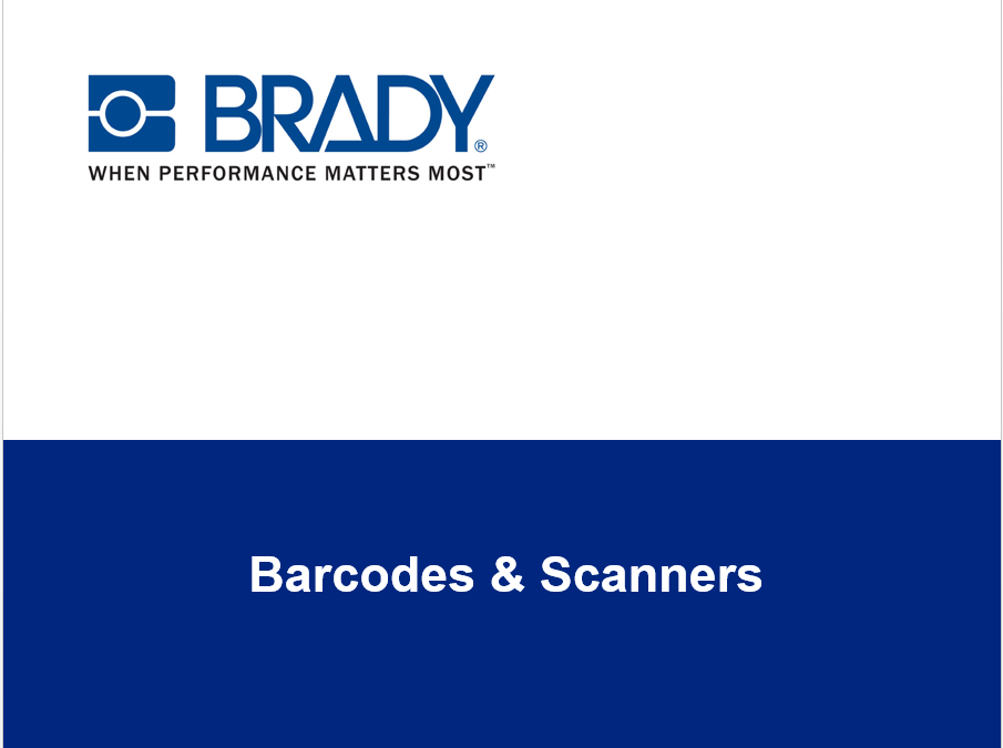 Barcodes & Scanners information | Brady Support