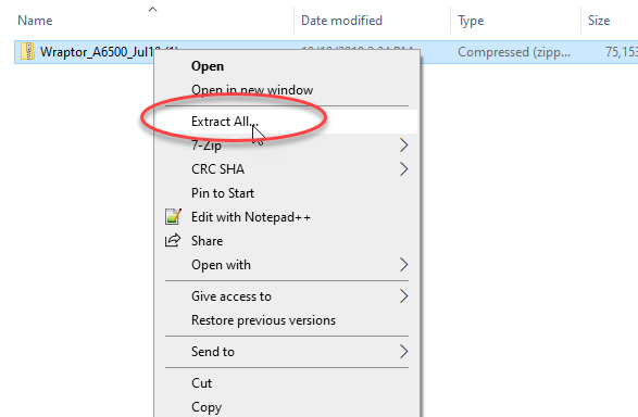 How to Install the A6500 Driver for USB or Network Connection Types ...