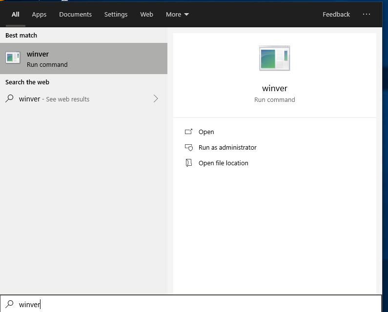 How to find Windows System Info Using Winver | Brady Support