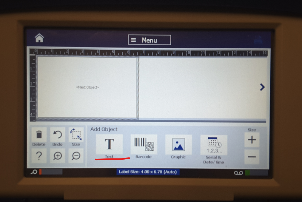 Creating a line with the BBP31, BBP35, BBP37 (standalone) | Brady Support