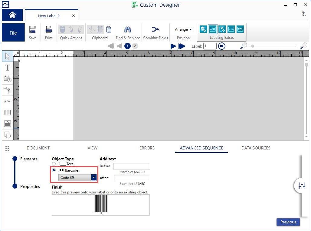 Brady Workstation - How to Create a Serialized Barcode | Brady Support