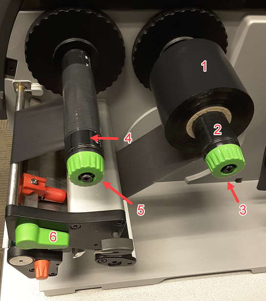 i7100 - How to Load Labels and Ribbon | Brady Support