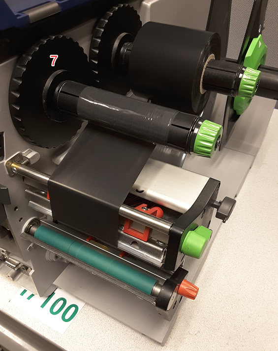 i7100 - How to Load Labels and Ribbon | Brady Support