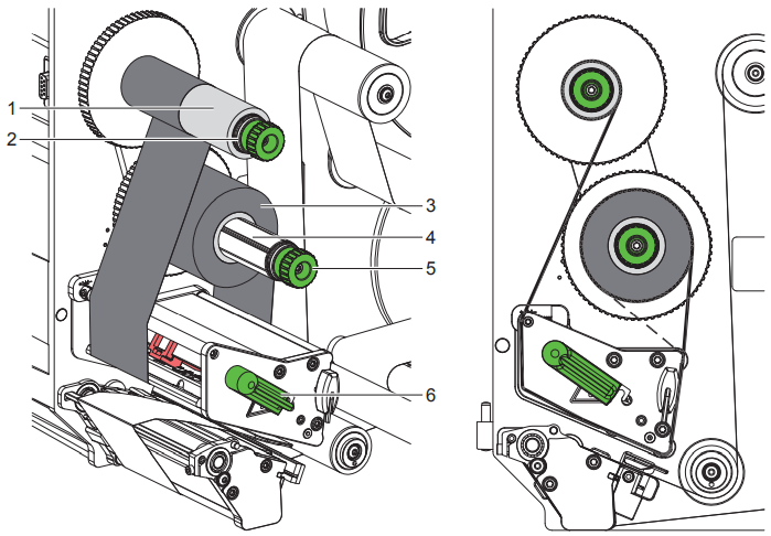 A8500 - How to Load Labels and Ribbons | Brady Support