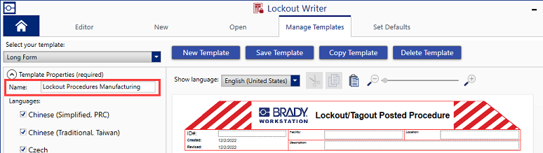 Lockout Writer - How to Edit Existing or Create New Lockout Procedure ...