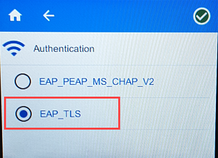 M611 - Connecting to a network using EAP_TLS Authentication | Brady Support
