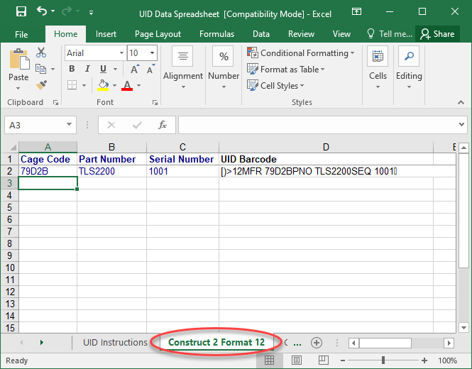 Brady Workstation Creating Mil Std 130n Compliant Dod Uid Iuid